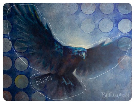 BRAN Sticker | Bethany Aiken Creations